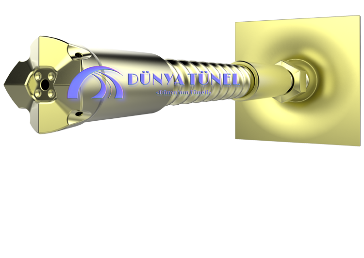 Dunya Tunel, Self Drilling Anchors, Bars, Bits, Nuts and Plates. Tunnel ...